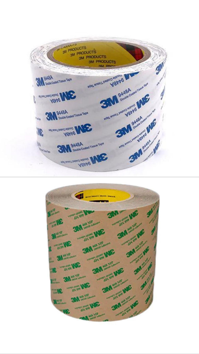 A Sticky Situation: Comparing 3M 468MP and 3M 9448A Double Sided Tapes – Wholesale Acrylic Panels