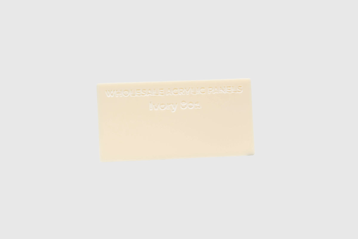 CLEARANCE Ivory 801 Acrylic Sheet – Wholesale Acrylic Panels