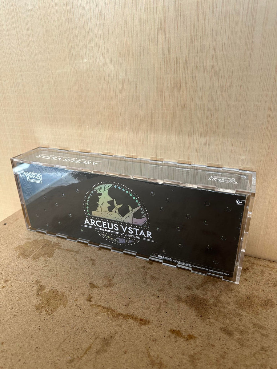 Pokémon Acrylic Arceus VStar Ultra Premium Collection Display Case Box ...