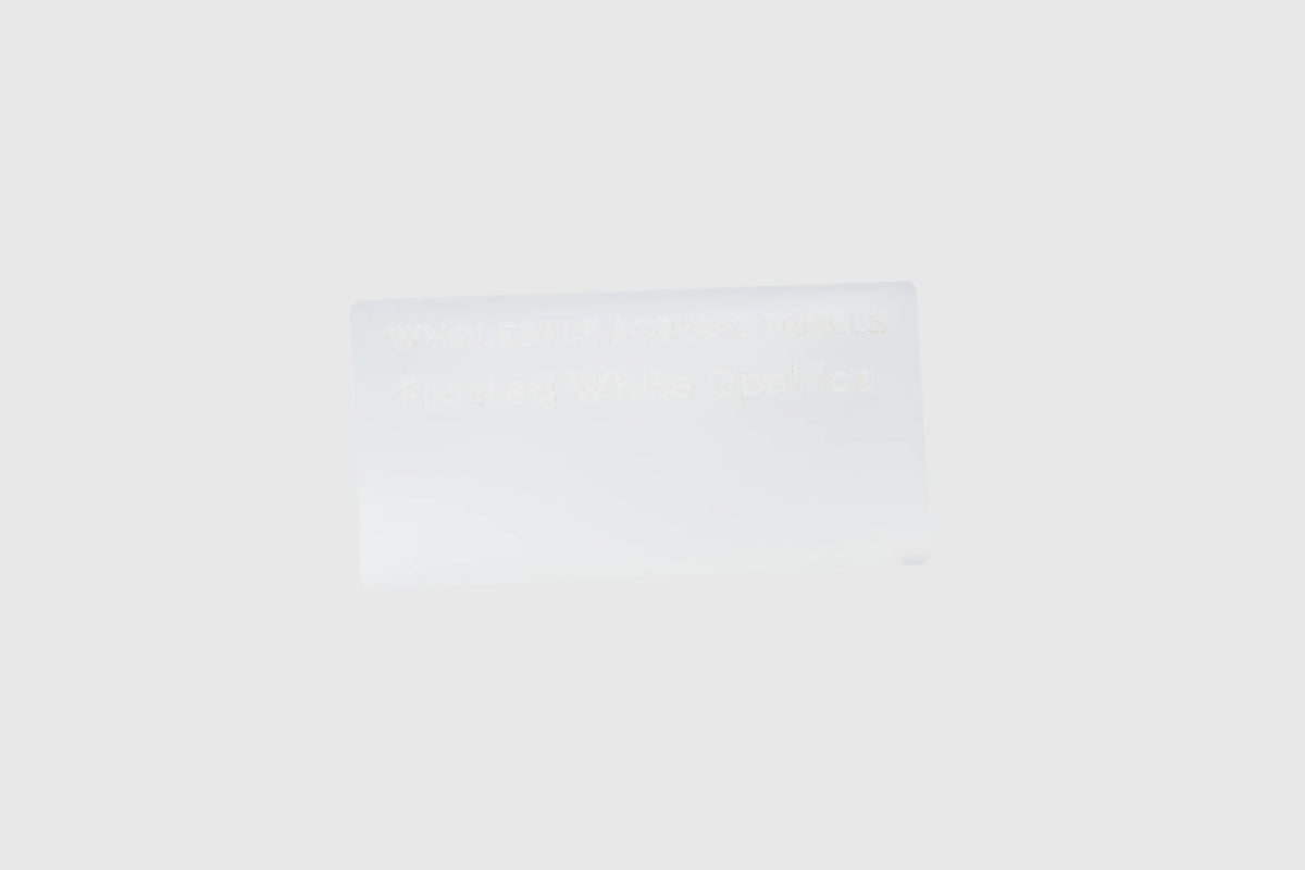 Frosted White Acrylic Sheet – Wholesale Acrylic Panels