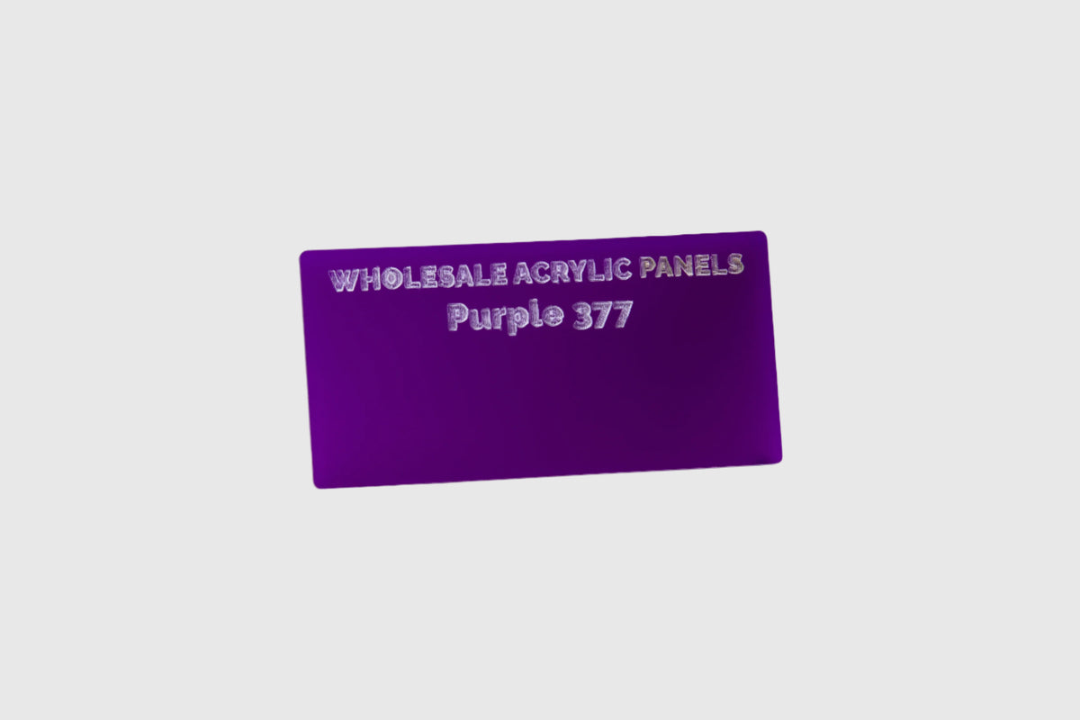 Purple 377 Acrylic Sheet – Wholesale Acrylic Panels