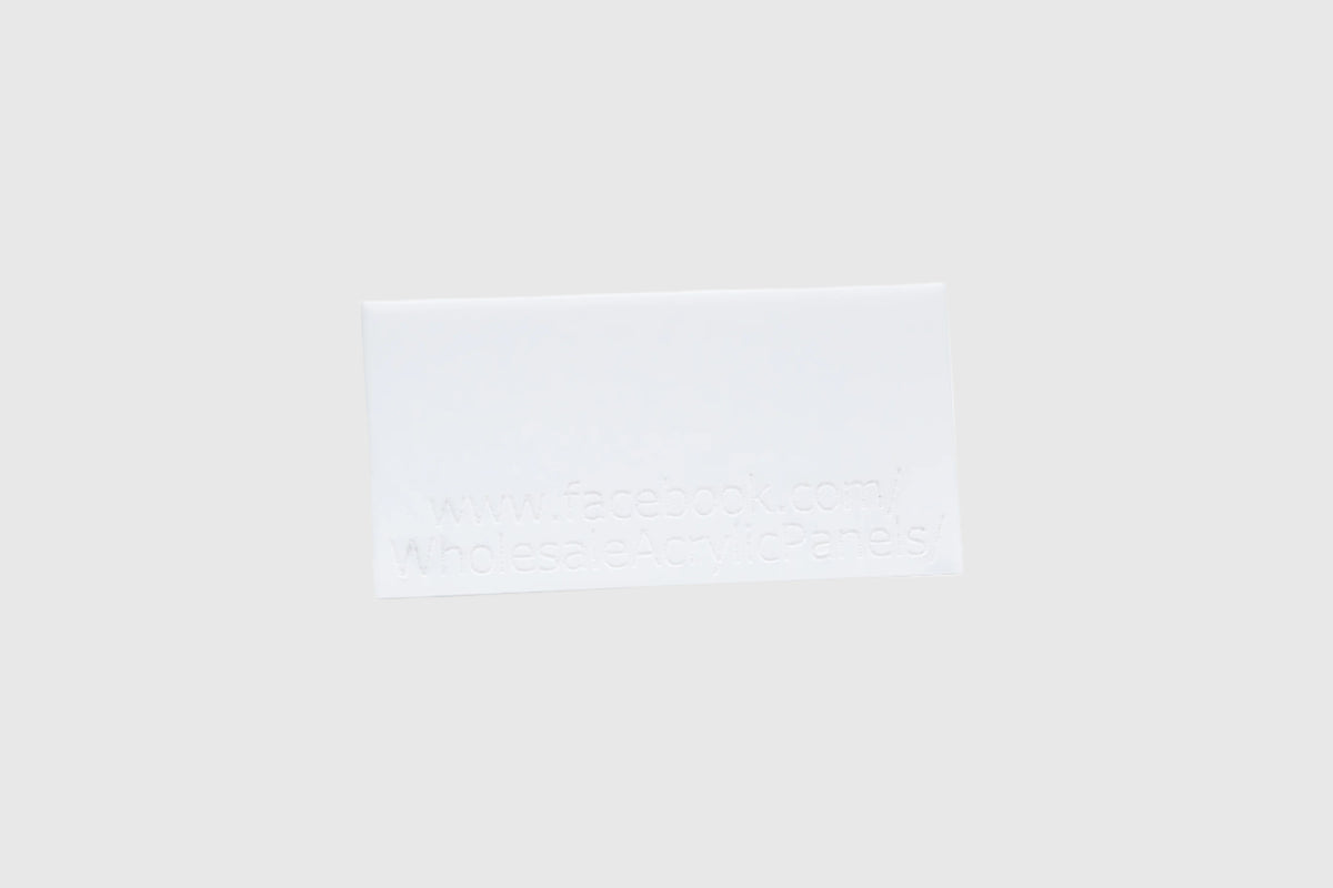 White Gloss/Matte Acrylic Sheet – Wholesale Acrylic Panels